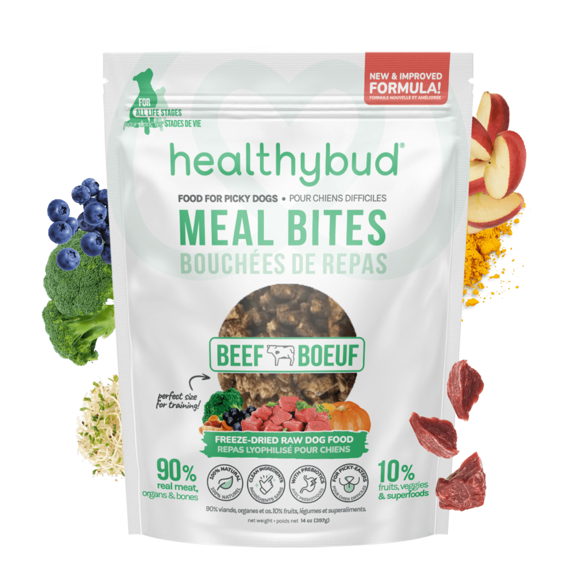 Freeze-Dried Raw Beef Meal Bites – LittleLeashes Boutique
